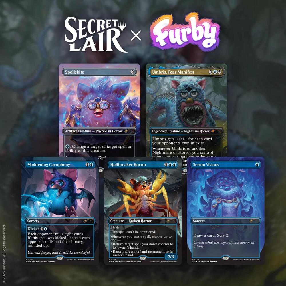 Secret Lair x Furby: The Oddbodies - Non-Foil Edition – The TCG Titan